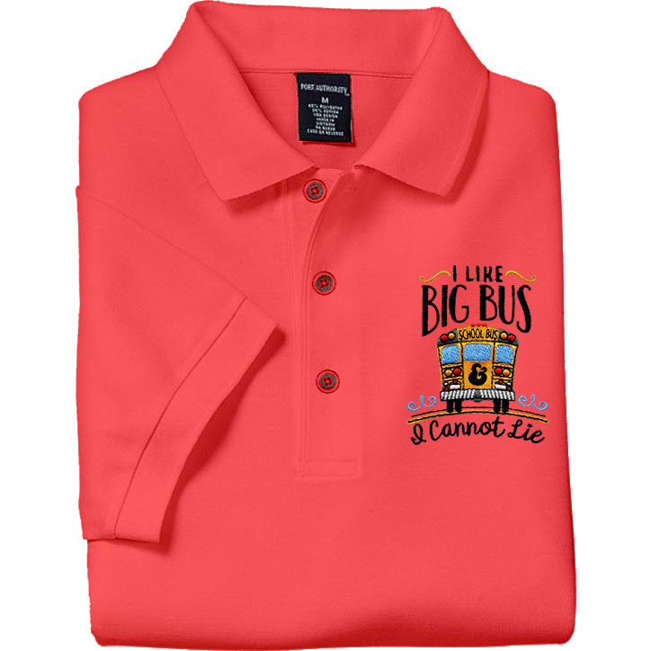 School Bus Driver T-Shirts, Embroidered Apparel | WorkPlacePro ...