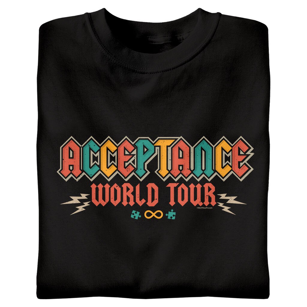 Acceptance World Tour Autism Awareness T-Shirts