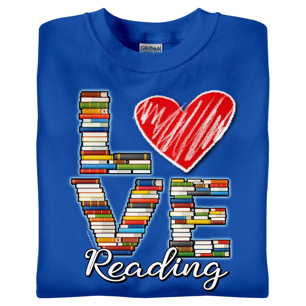 Library & Reading T-Shirts, Embroidered Apparel | WorkPlacePro ...